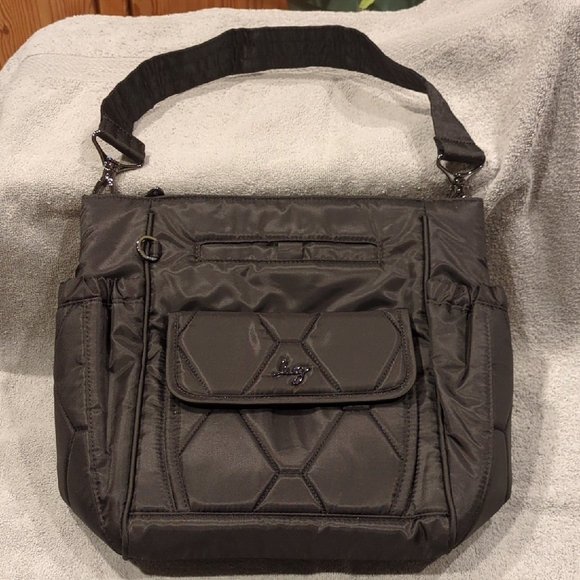 lug | Bags | Lug Toss Convertible Shoulder Bag Wcrossbody Strap Black ...